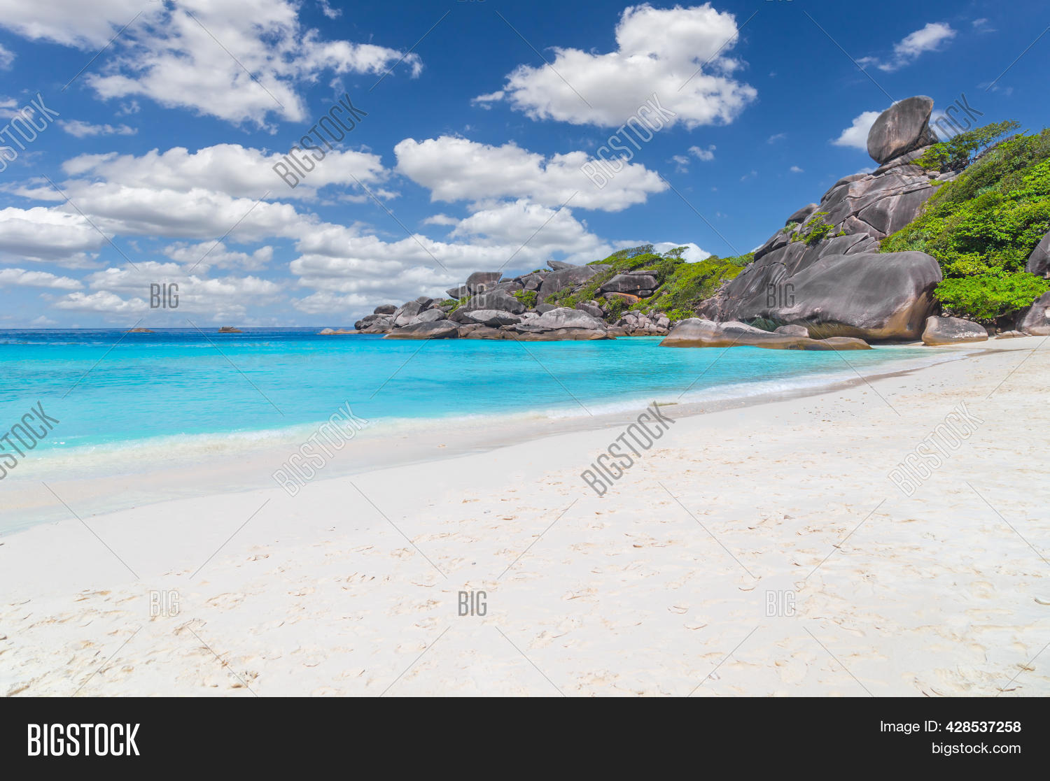 Beautiful Sandy Beach Image & Photo (Free Trial) | Bigstock
