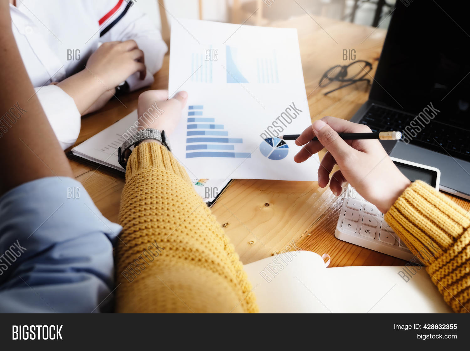 Auditor Hand Holding Image & Photo (Free Trial) | Bigstock