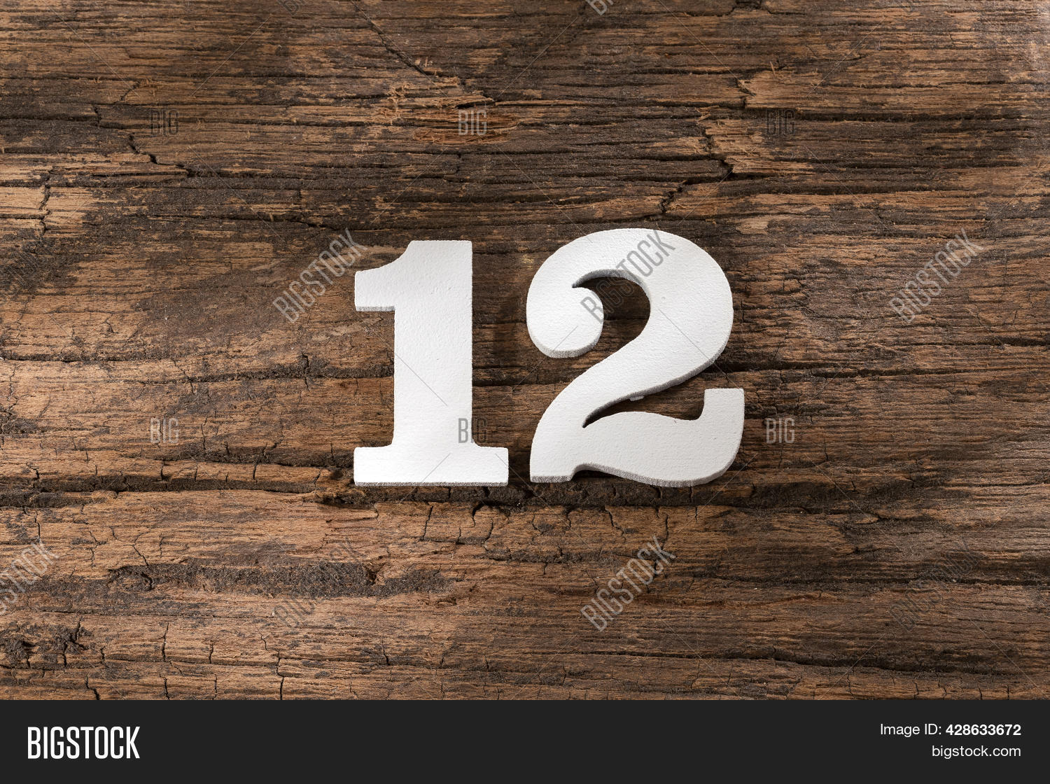Twelve 12 - White Image & Photo (Free Trial) | Bigstock