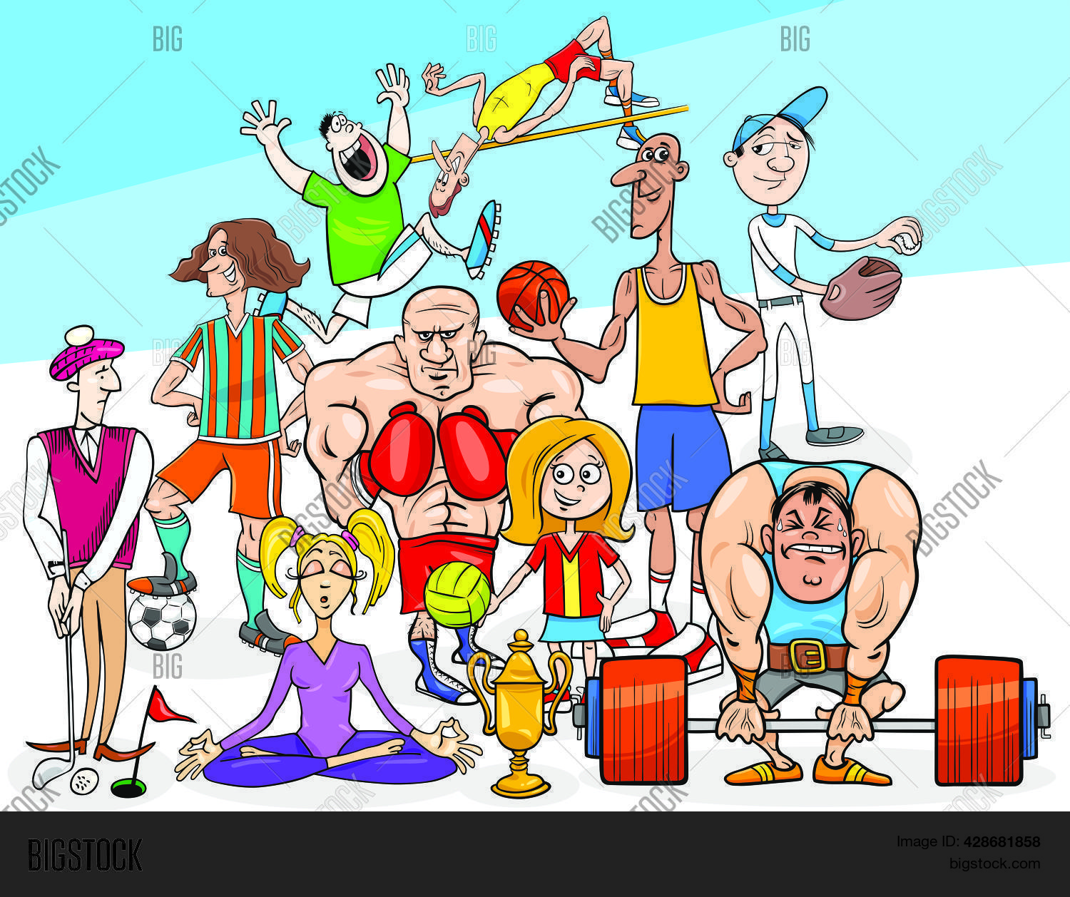 Cartoon Illustration Vector & Photo (Free Trial) | Bigstock