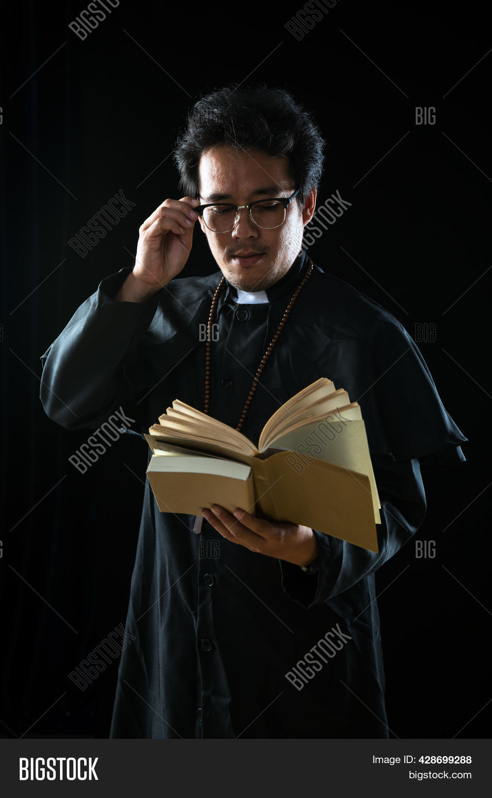 Young Asian Priest Image & Photo (Free Trial) | Bigstock