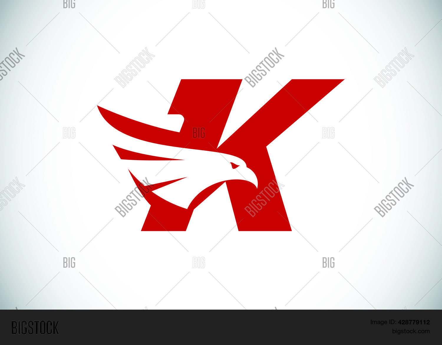 Initial K Monogram Vector & Photo (Free Trial) | Bigstock
