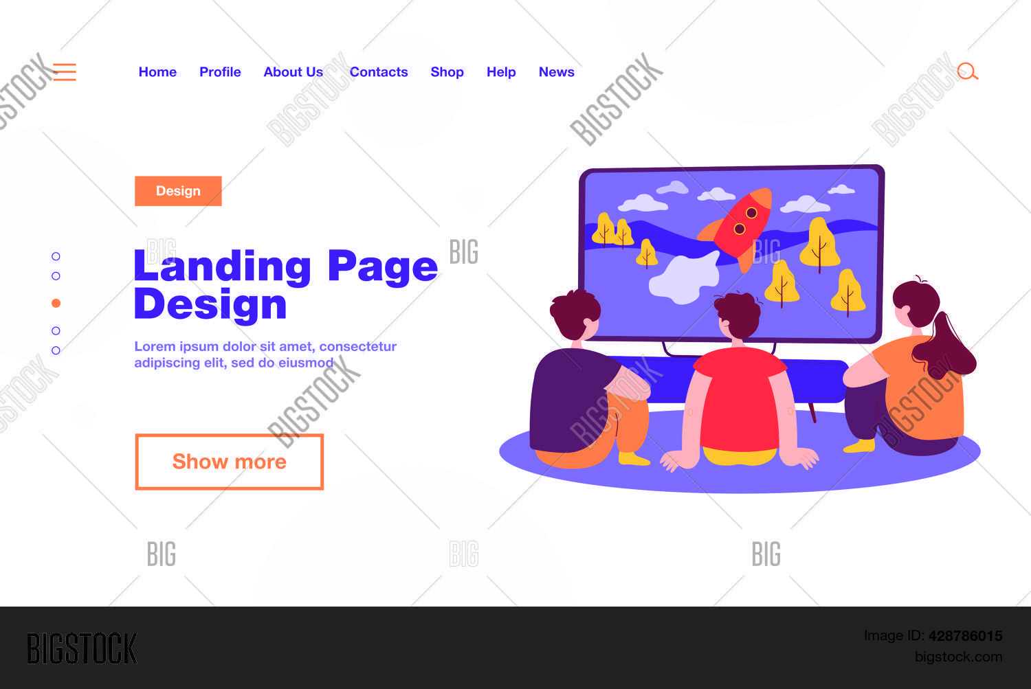 Back View Kids Vector & Photo (Free Trial) | Bigstock