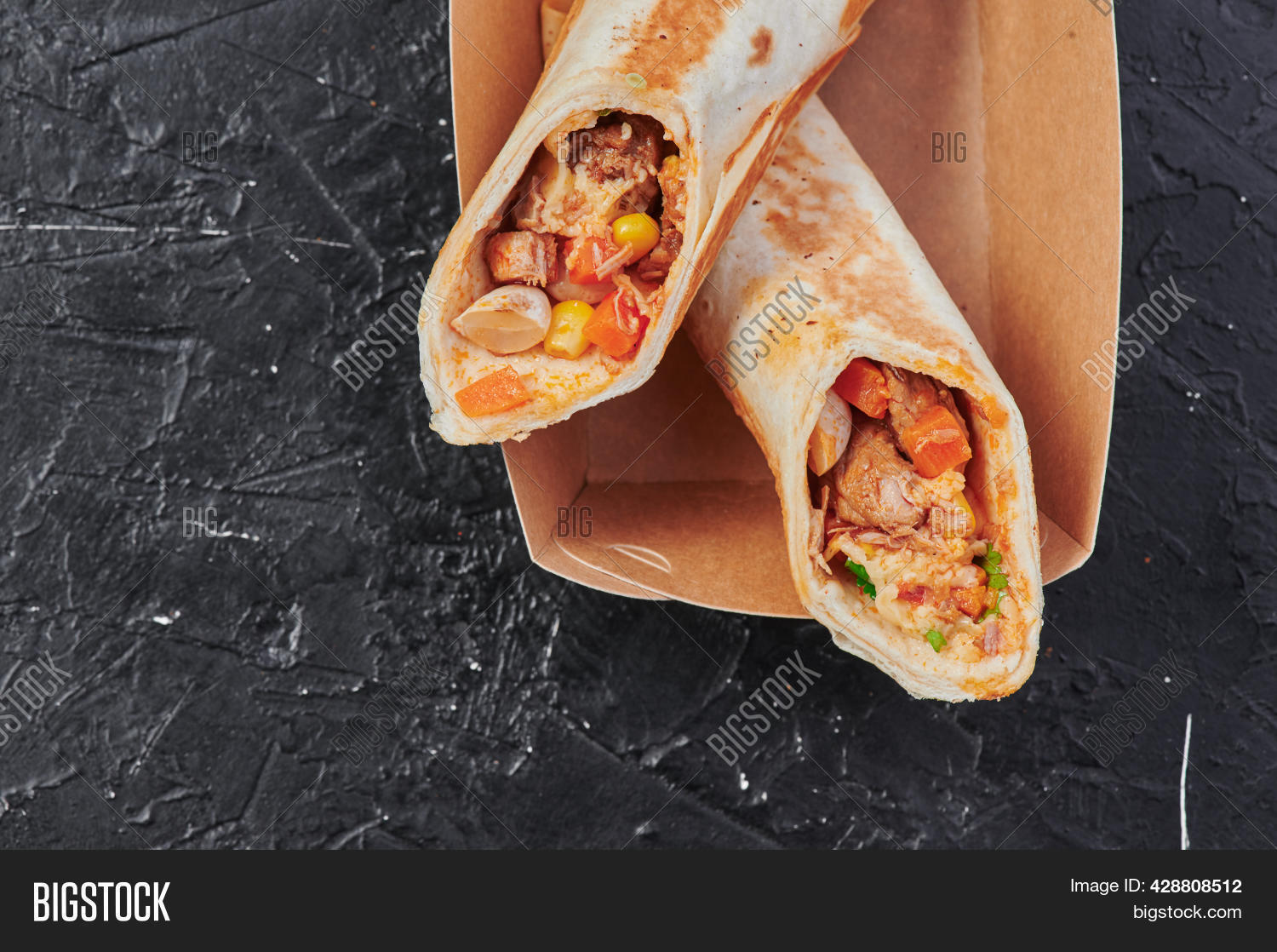 Mexican Burritos Craft Image & Photo (Free Trial) | Bigstock