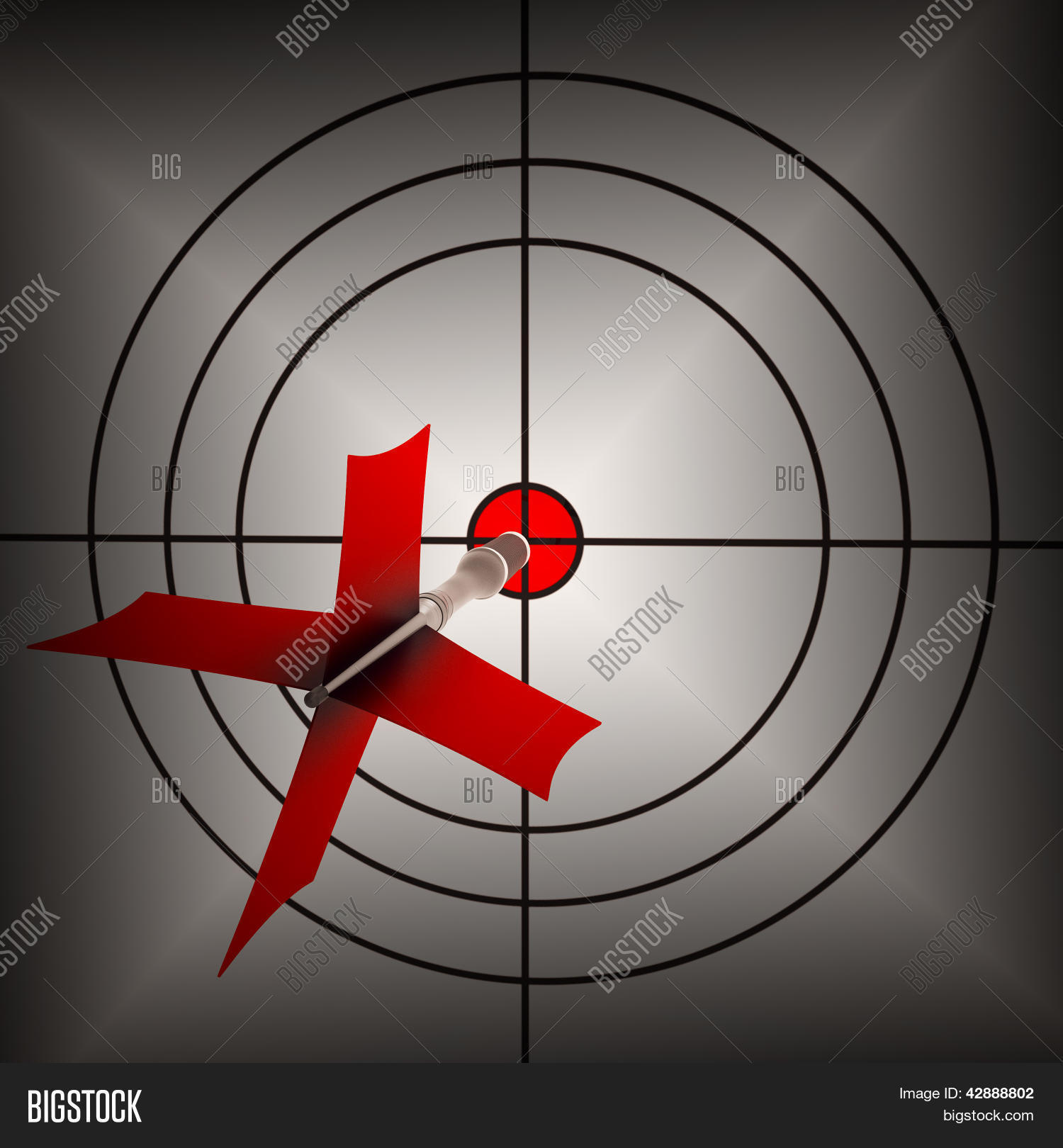 Arrow Aiming On Image & Photo (Free Trial) | Bigstock