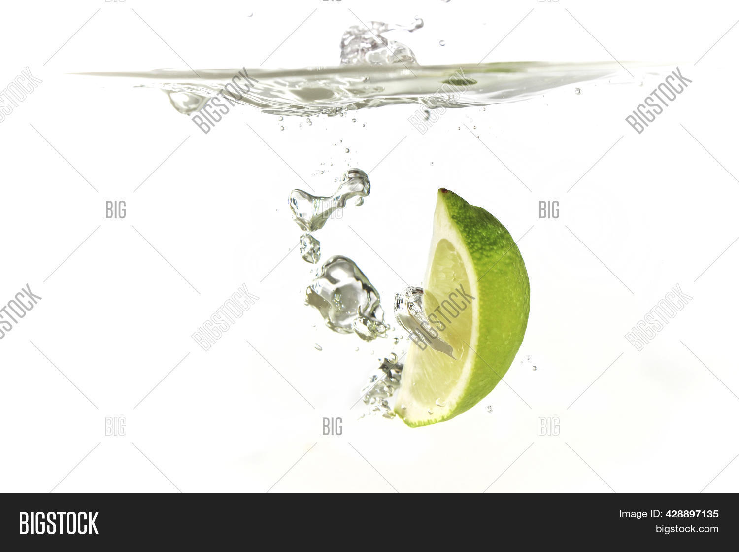 Lime Lemon Splashing Image & Photo (Free Trial) | Bigstock