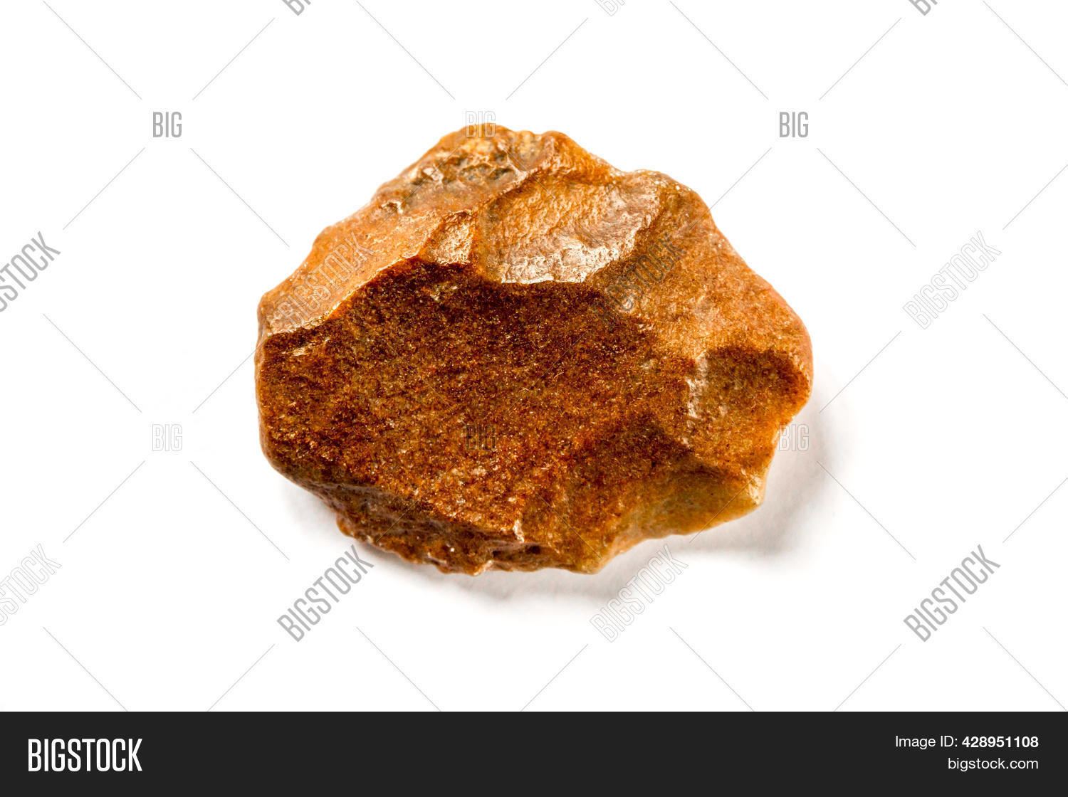 Flint Stone Isolated Image & Photo (Free Trial) | Bigstock