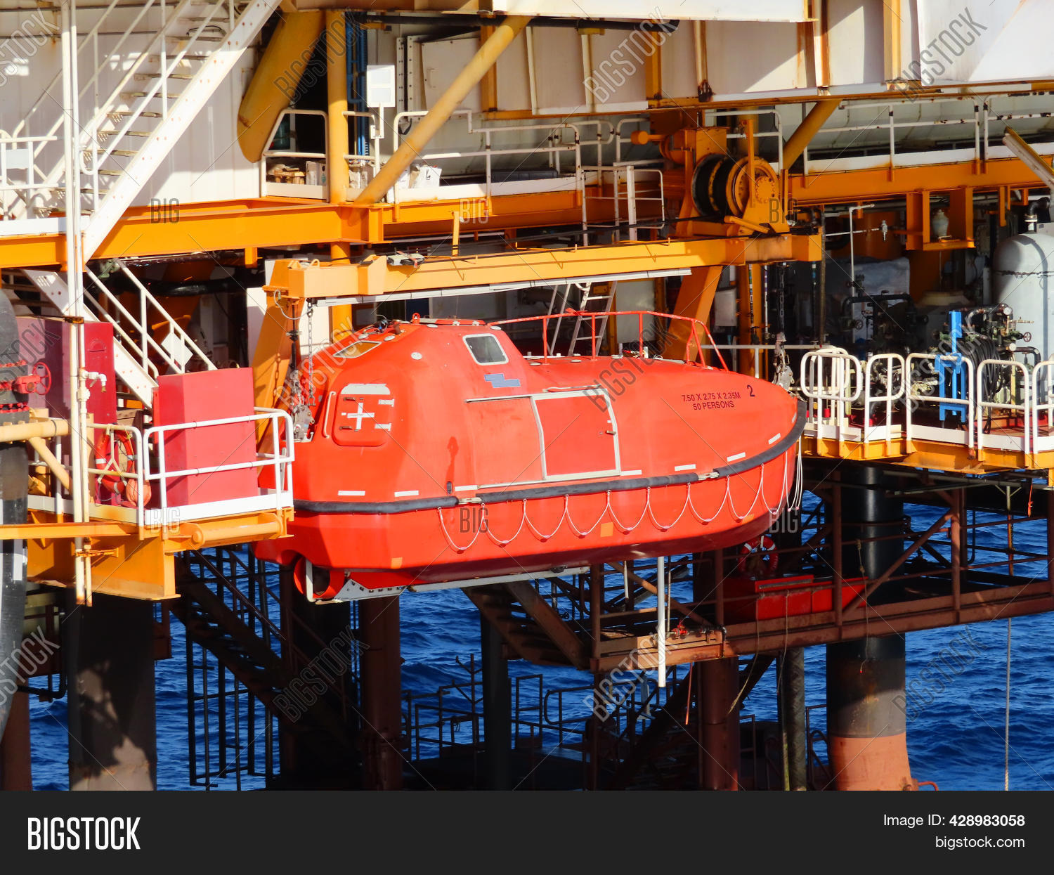 Offshore Life Boat Image & Photo (Free Trial) | Bigstock