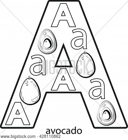 Fruit Alphabet. Vector & Photo (Free Trial) | Bigstock