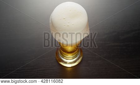 Beer Glass Overflowed Image & Photo (Free Trial) | Bigstock