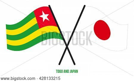 Togo Japan Flags Vector & Photo (Free Trial) | Bigstock