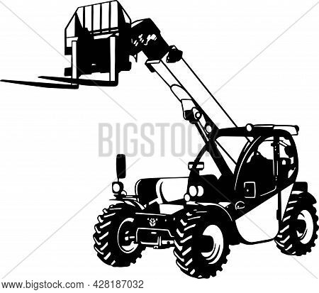 Front Loader - Farm Vector & Photo (Free Trial) | Bigstock