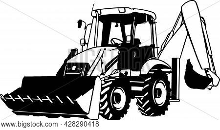 Front Loader - Farm Vector & Photo (Free Trial) | Bigstock