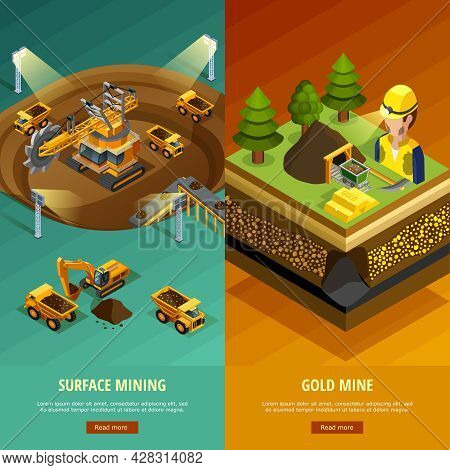 Mining Vertical Vector & Photo (Free Trial) | Bigstock