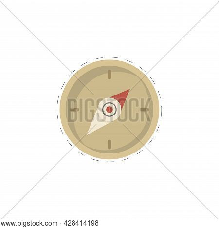 Compass Flat Clipart Vector & Photo (Free Trial) | Bigstock