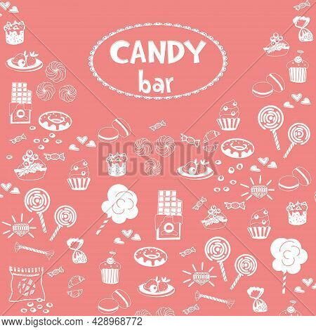 Set Candy Bar Icons Vector & Photo (Free Trial) | Bigstock