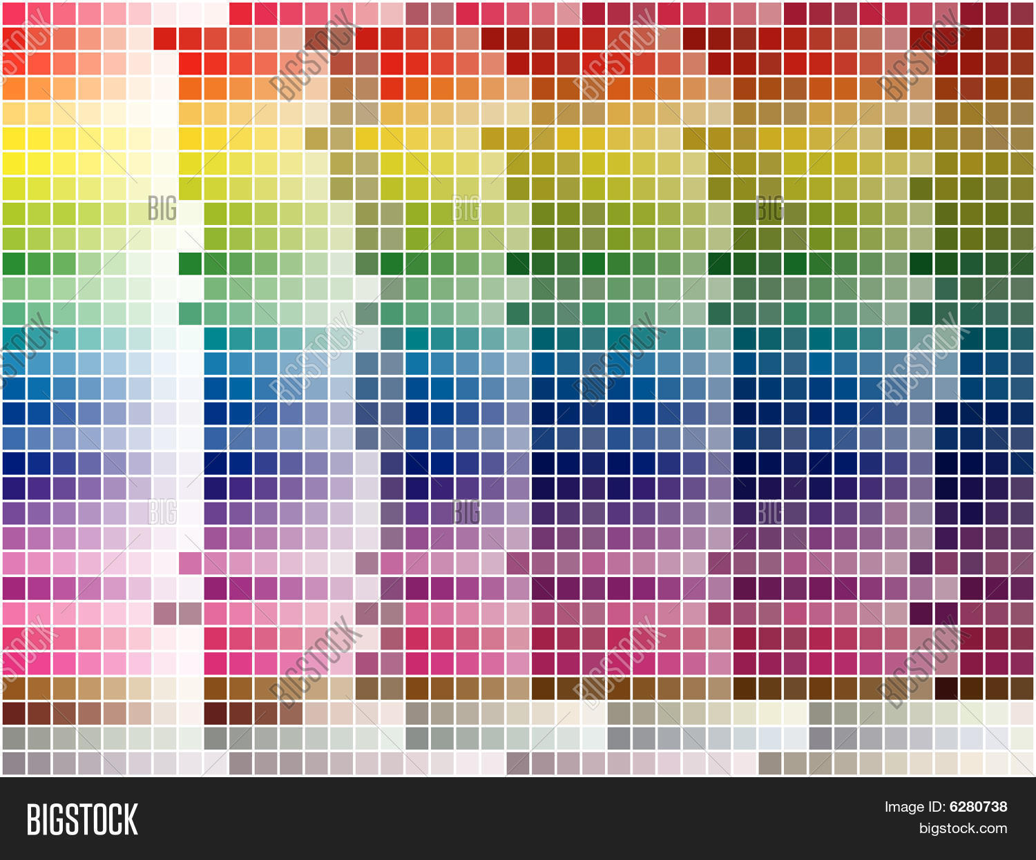 Color Palette Tiled Vector & Photo (Free Trial) | Bigstock