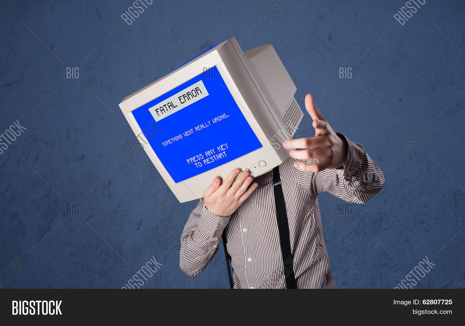 Person Monitor Head Image & Photo (Free Trial) | Bigstock