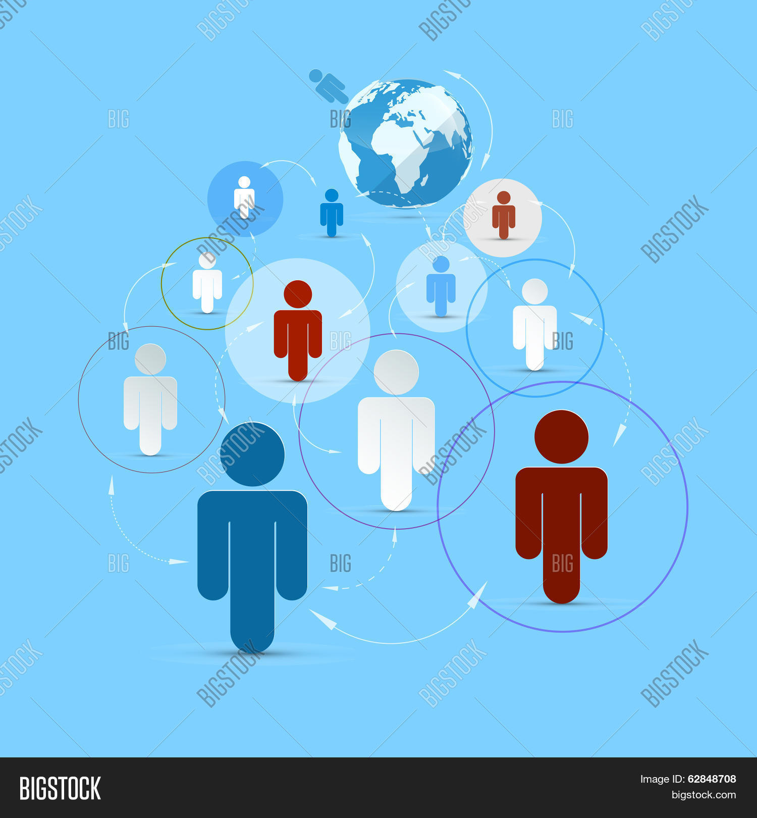 Vector Paper People Vector & Photo (Free Trial) | Bigstock