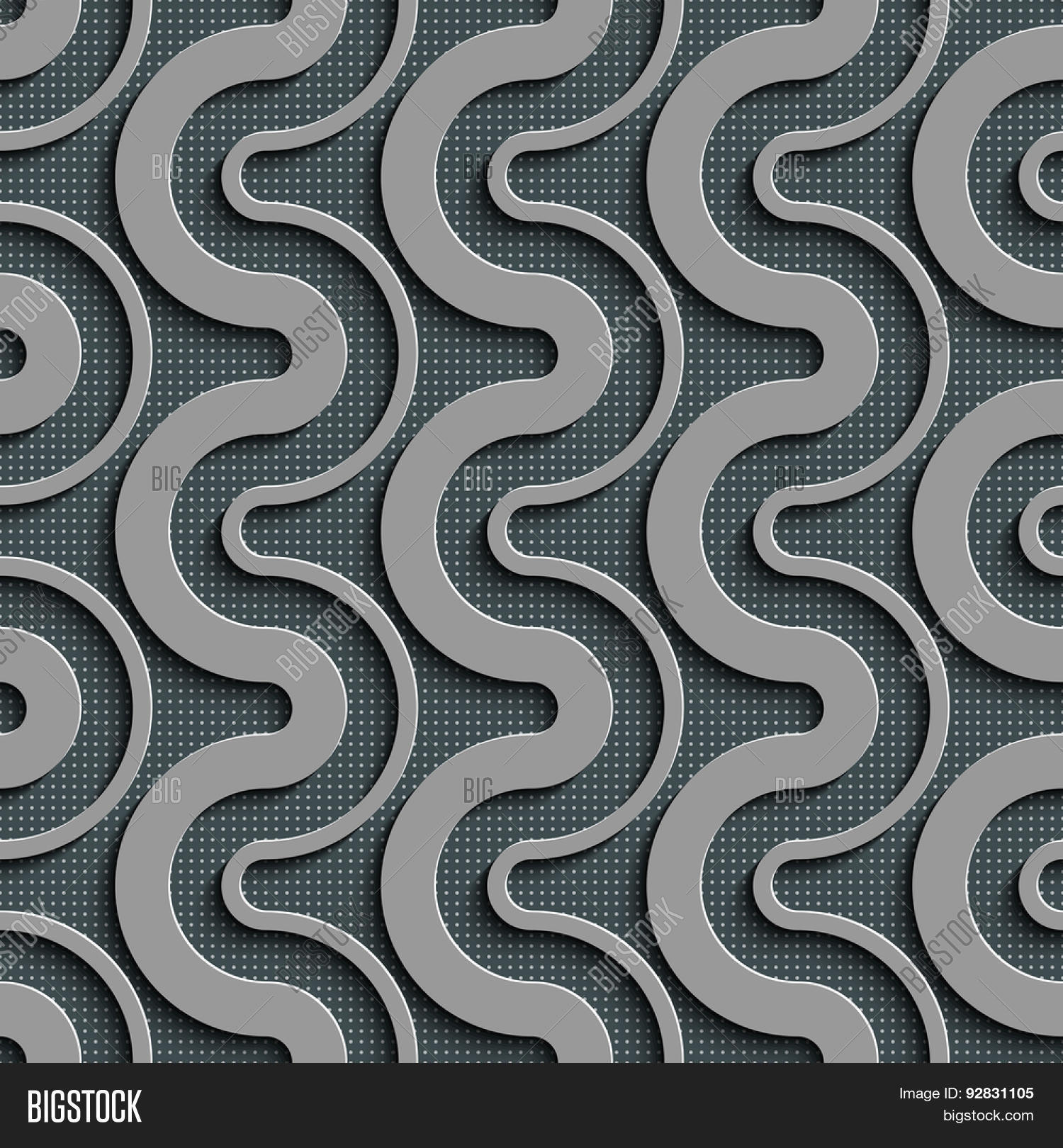 Seamless Wave Pattern Vector & Photo (Free Trial) | Bigstock