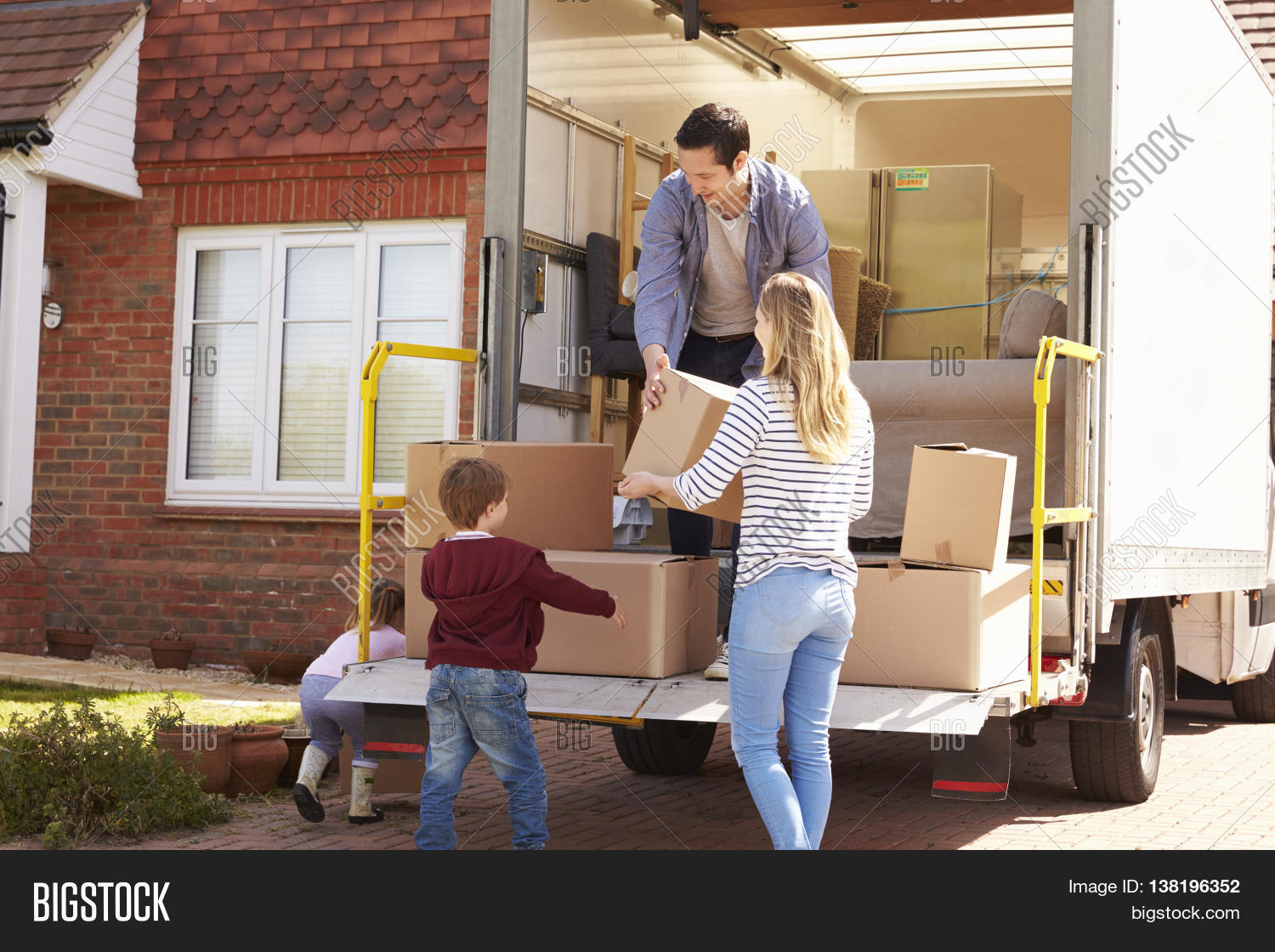 Family Unpacking Image & Photo (Free Trial) | Bigstock
