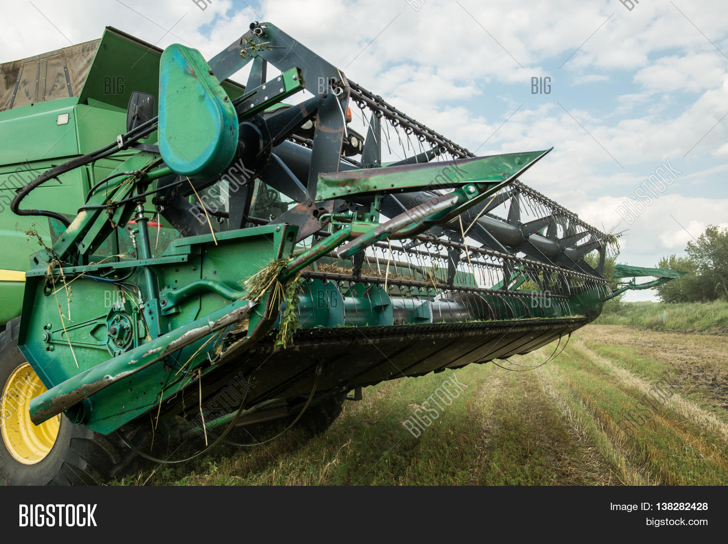 Detail Modern Combine Image & Photo (Free Trial) | Bigstock