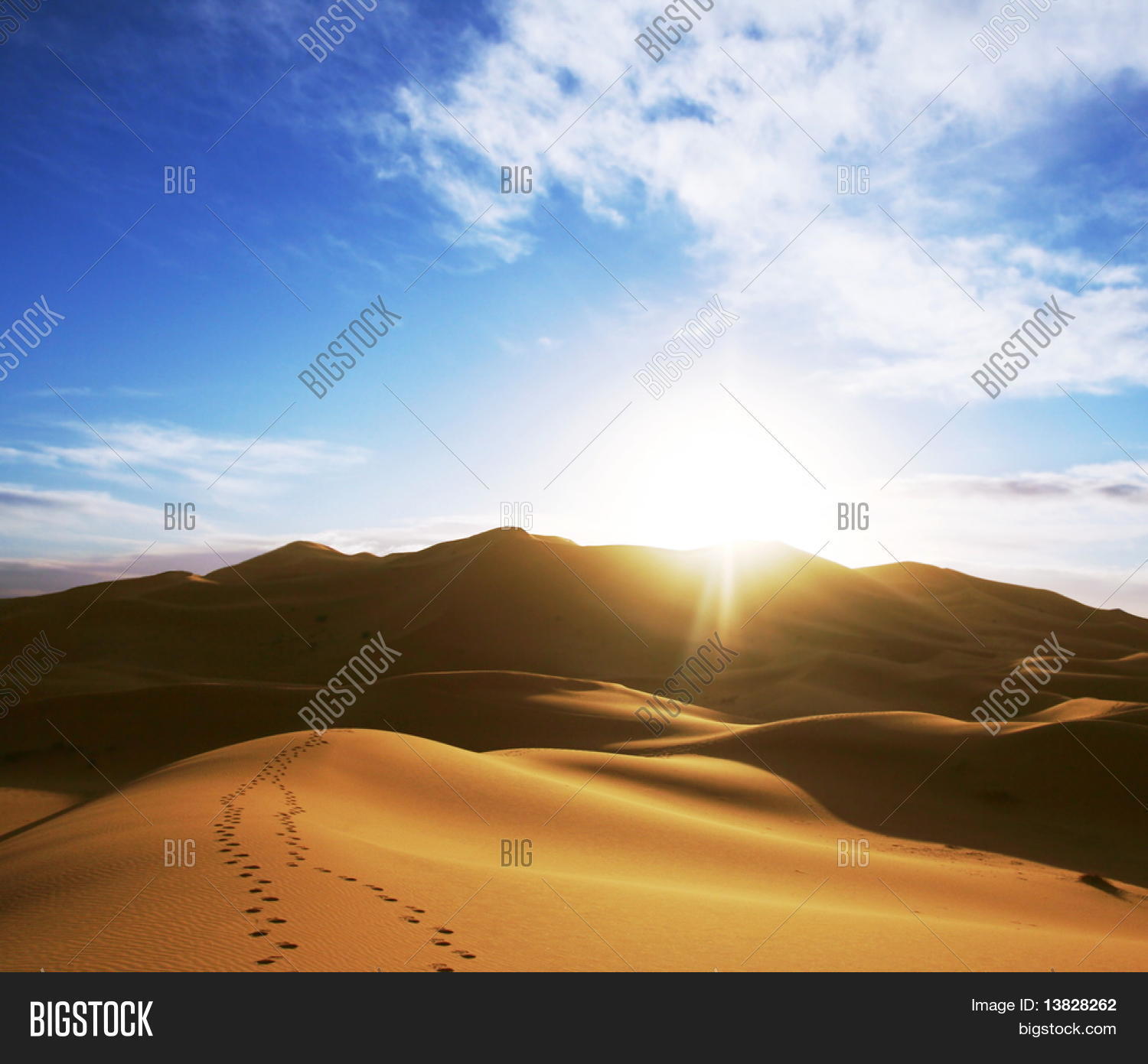 Sunrise Desert Image & Photo (Free Trial) | Bigstock