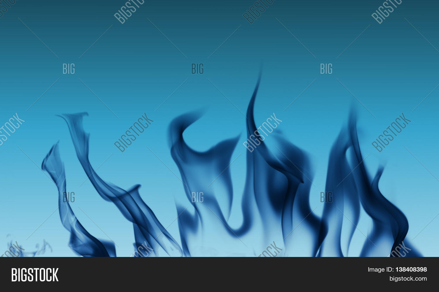 Blue Dark Blaze Flame Image & Photo (Free Trial) | Bigstock