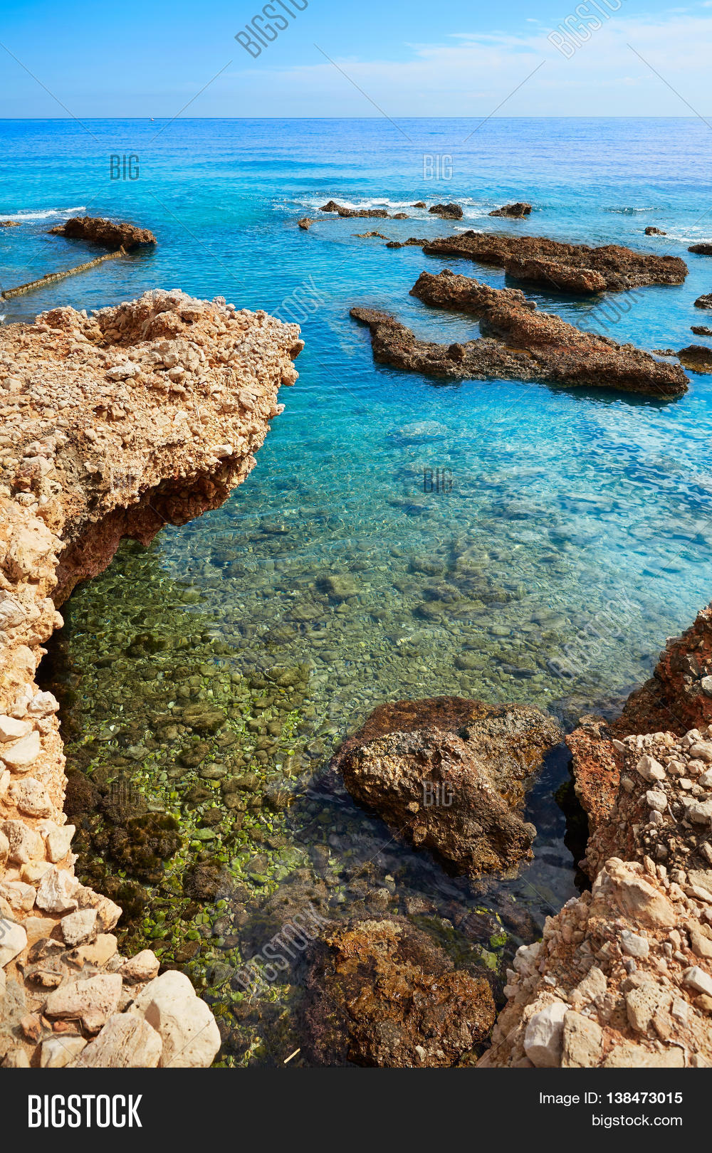 Denia Las Rotas Beach Image & Photo (Free Trial) | Bigstock