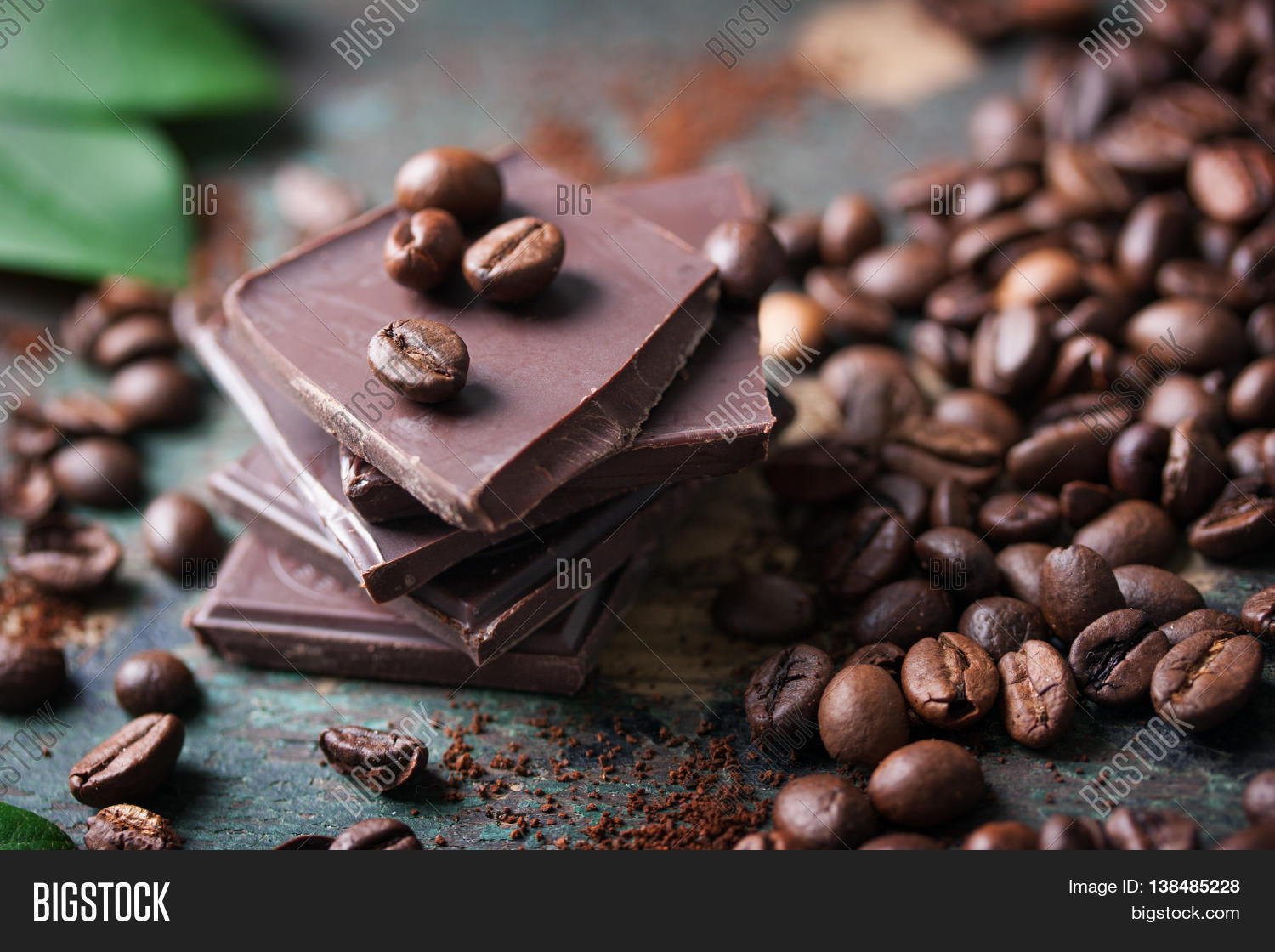 Stack Chocolate Chunks Image & Photo (Free Trial) | Bigstock