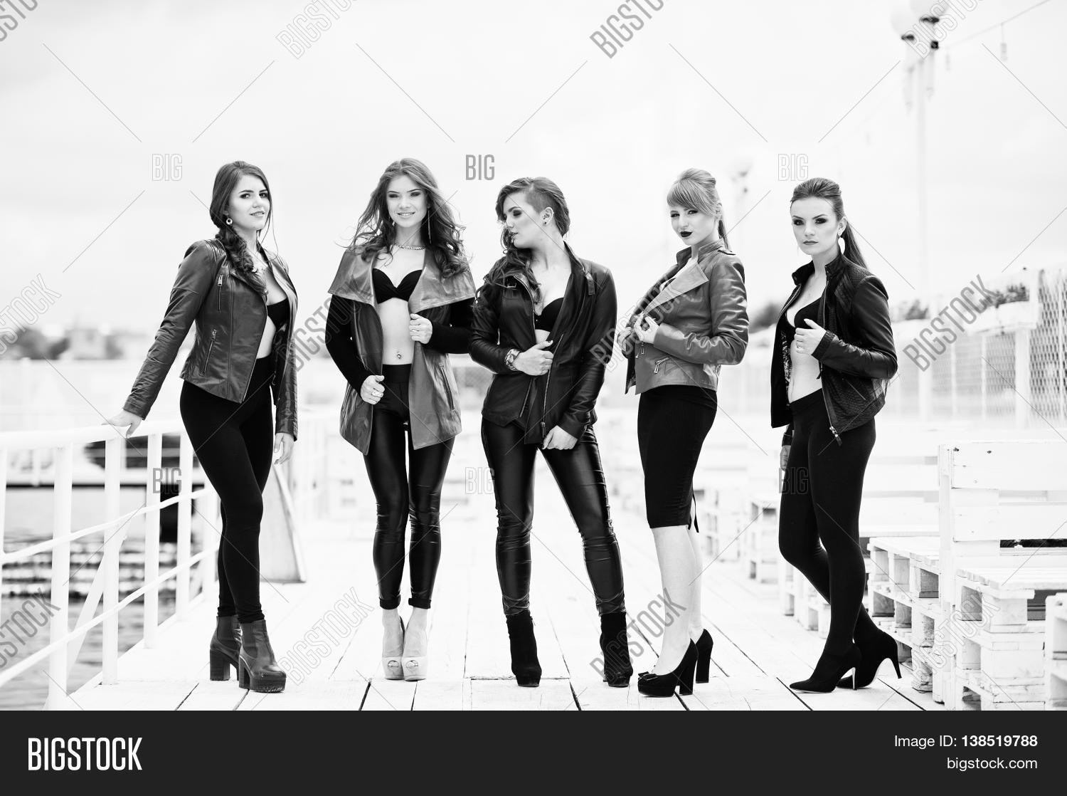 Group Sexy Models Image And Photo Free Trial Bigstock