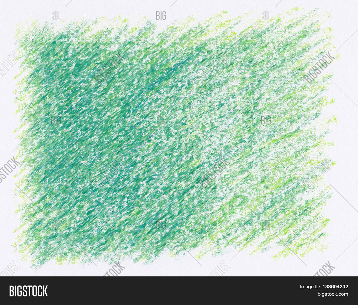 Green Color Crayon Image & Photo (Free Trial) | Bigstock