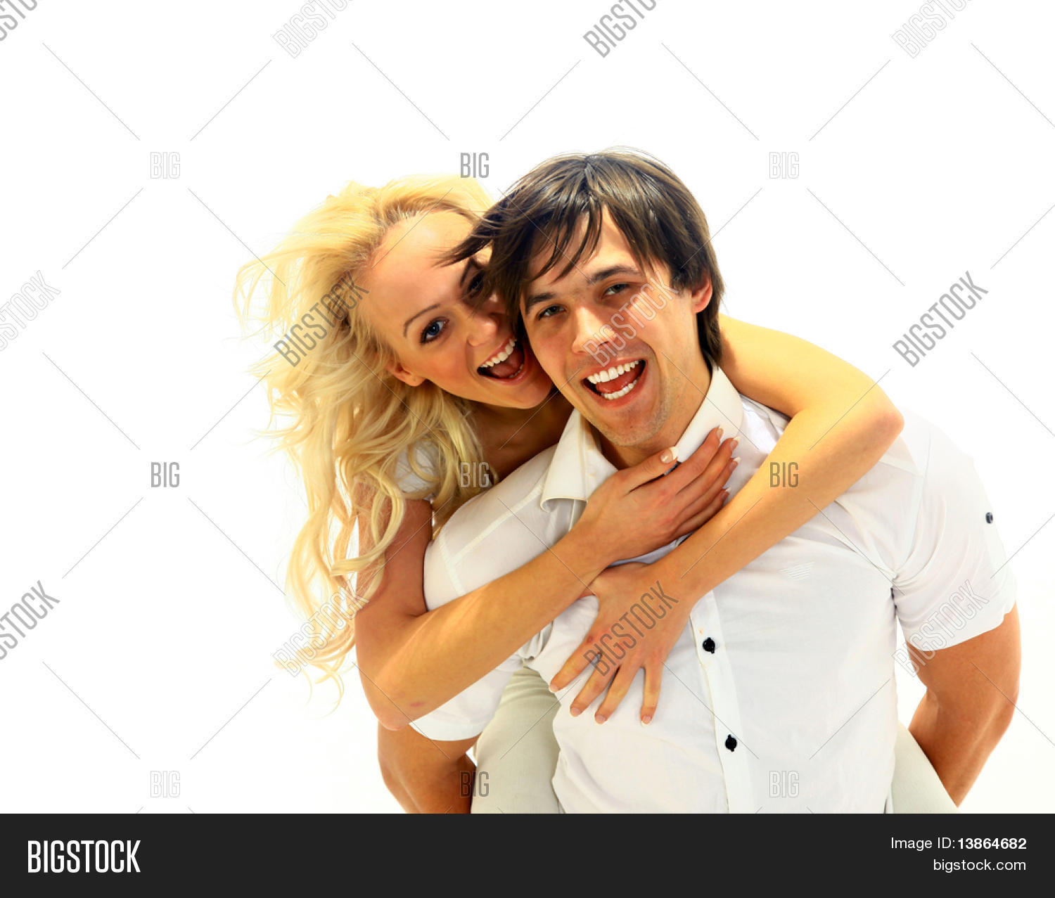 Happy Smiling Couple Image & Photo (Free Trial) | Bigstock