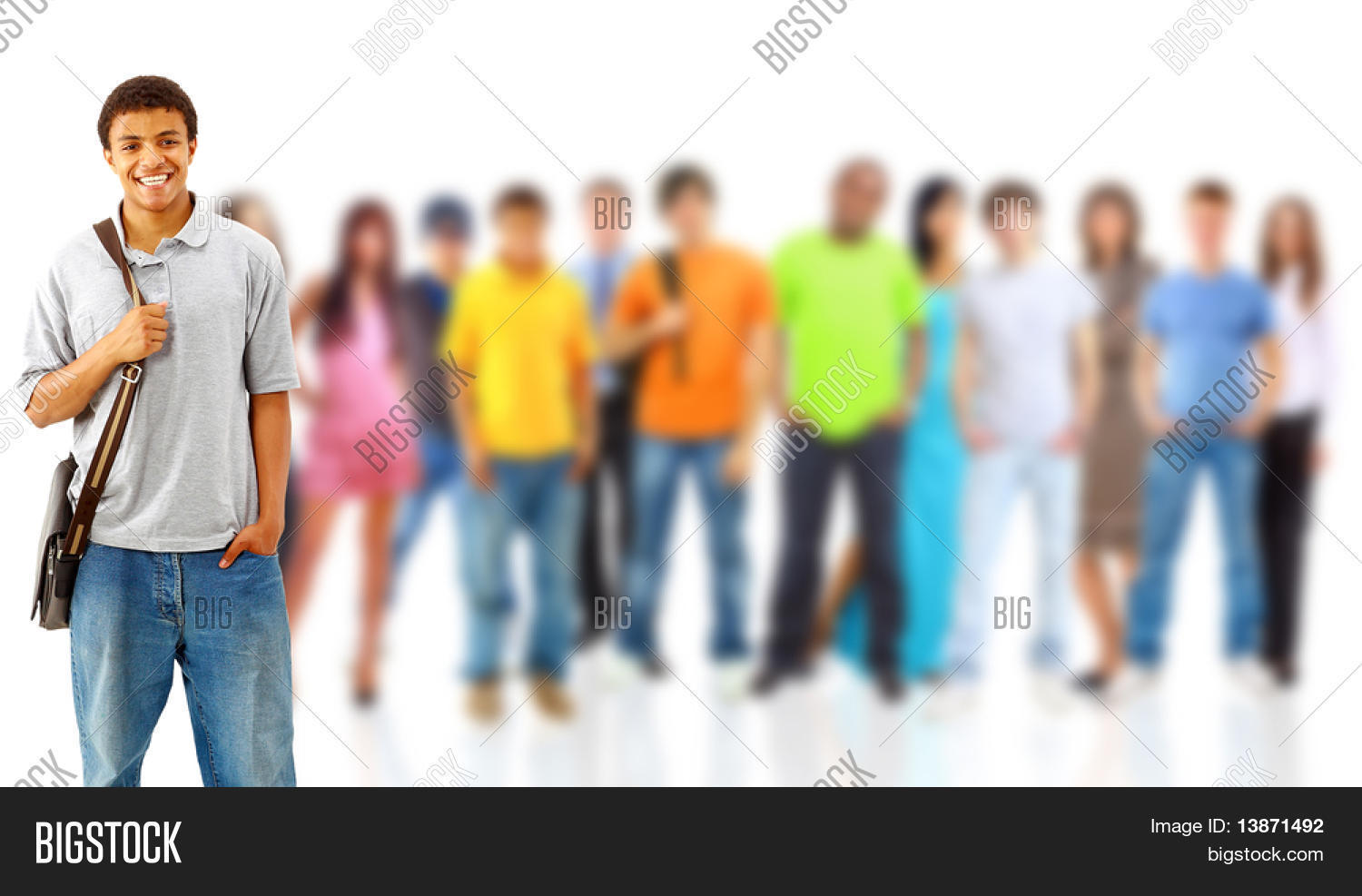 Group Casual Happy Image & Photo (Free Trial) | Bigstock