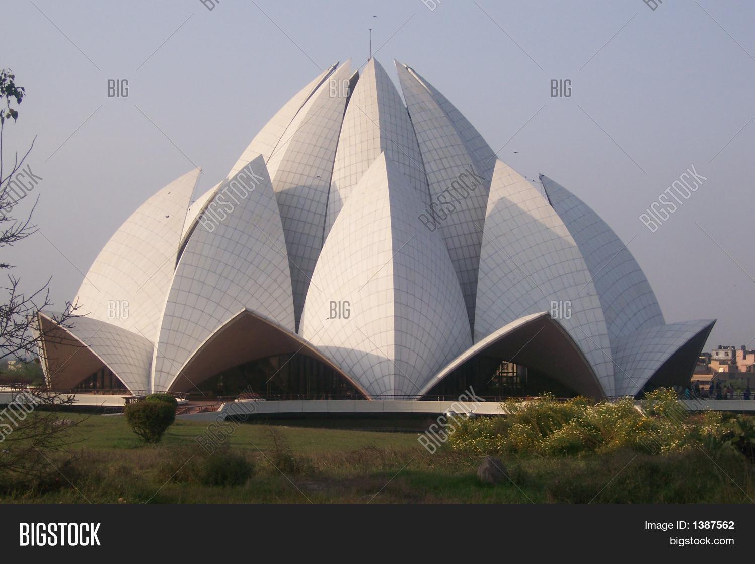 Lotus Temple Image & Photo (Free Trial) | Bigstock