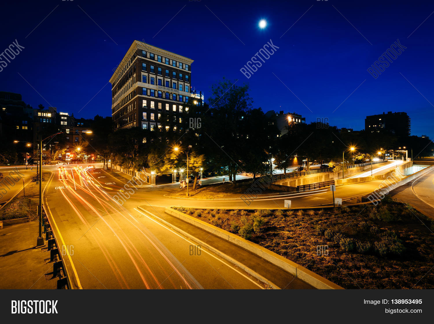 Long Exposure Traffic Image & Photo (Free Trial) | Bigstock