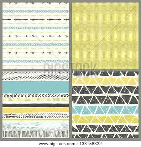 Boho Seamless Texture Vector & Photo (Free Trial) | Bigstock