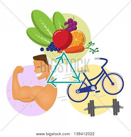 Cycle Healthy Vector & Photo (Free Trial) | Bigstock