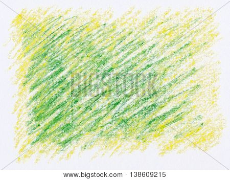 Green Crayon Line Image & Photo (Free Trial) | Bigstock