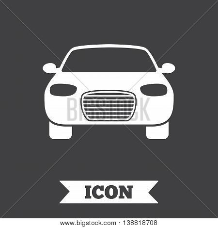 Car Sign Icon. Vector & Photo (Free Trial) | Bigstock