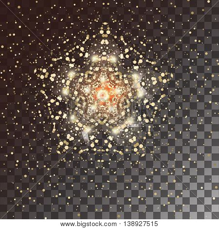 Gold Glow Light Vector & Photo (Free Trial) | Bigstock