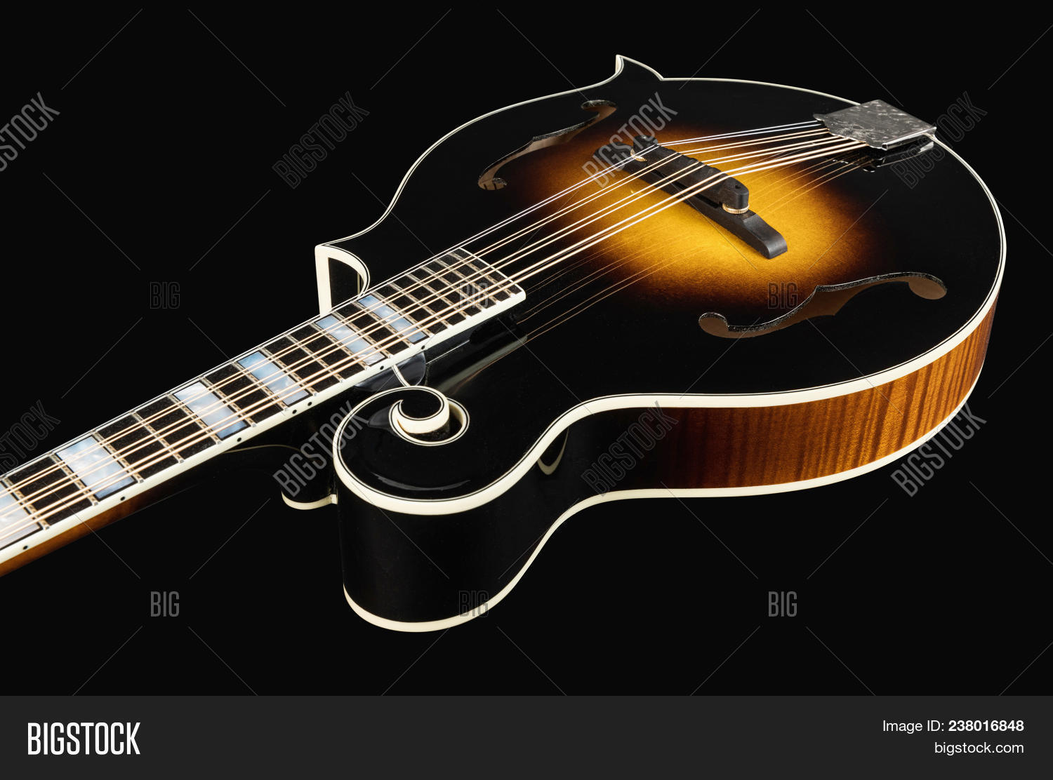 Mandolin Isolated On Image & Photo (Free Trial) | Bigstock