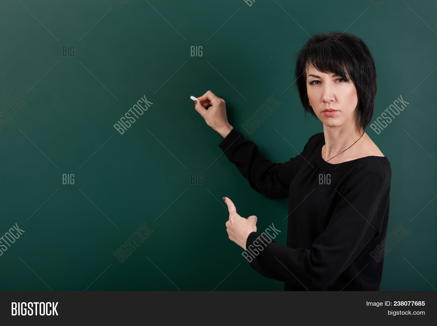 Strict Teacher Posing Image & Photo (Free Trial) | Bigstock