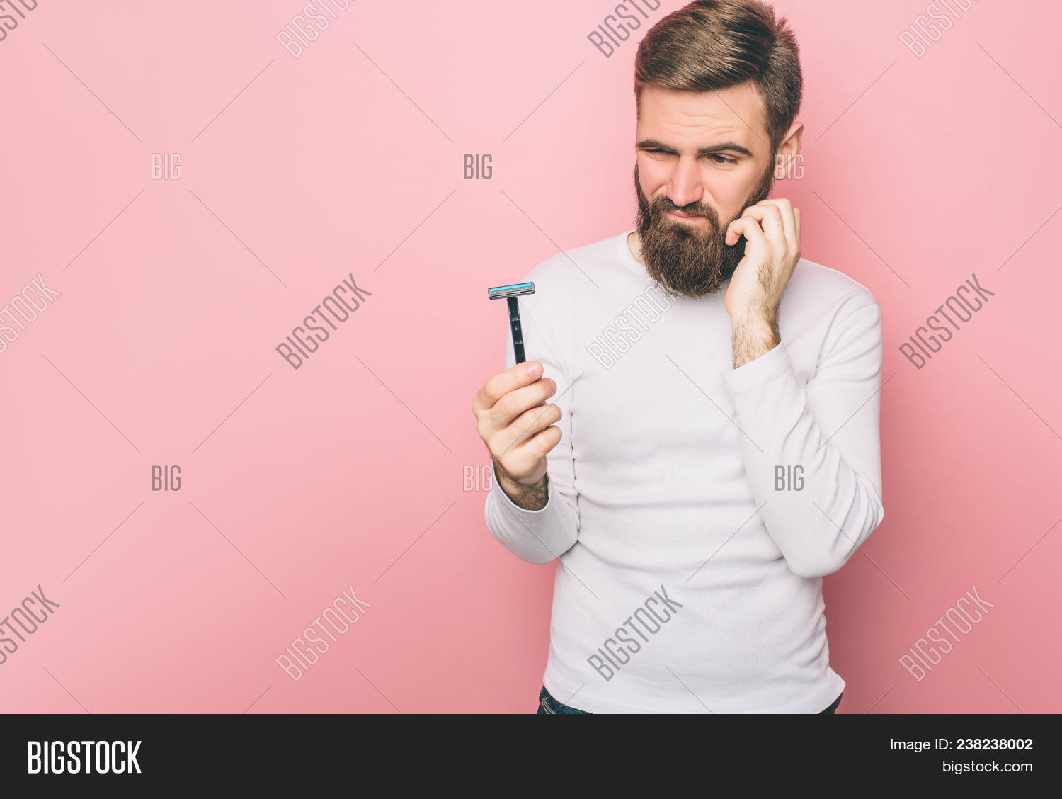 Frustrated Guy Holding Image & Photo (Free Trial) | Bigstock