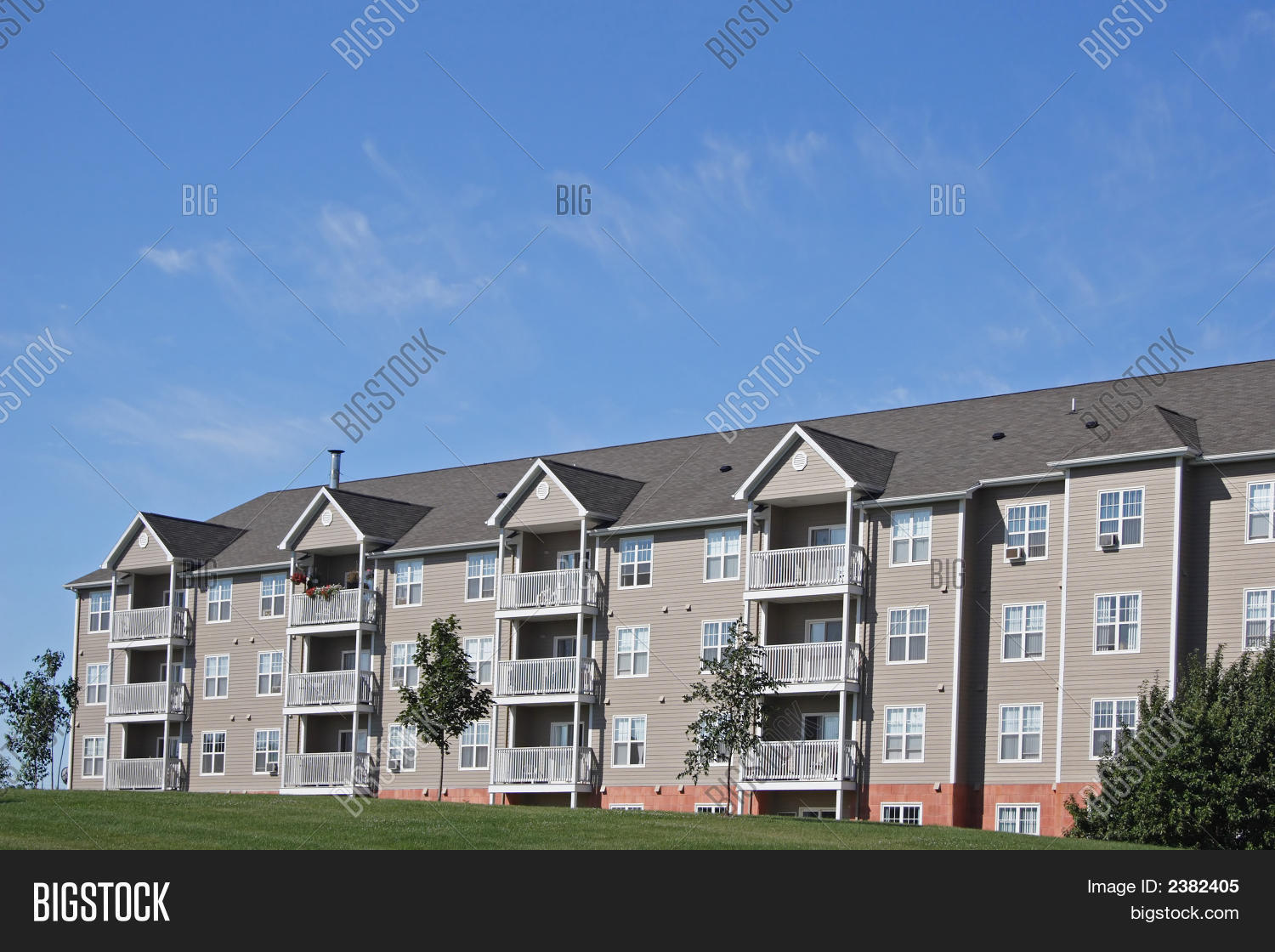 Apartment Building 1 Image & Photo (Free Trial) | Bigstock