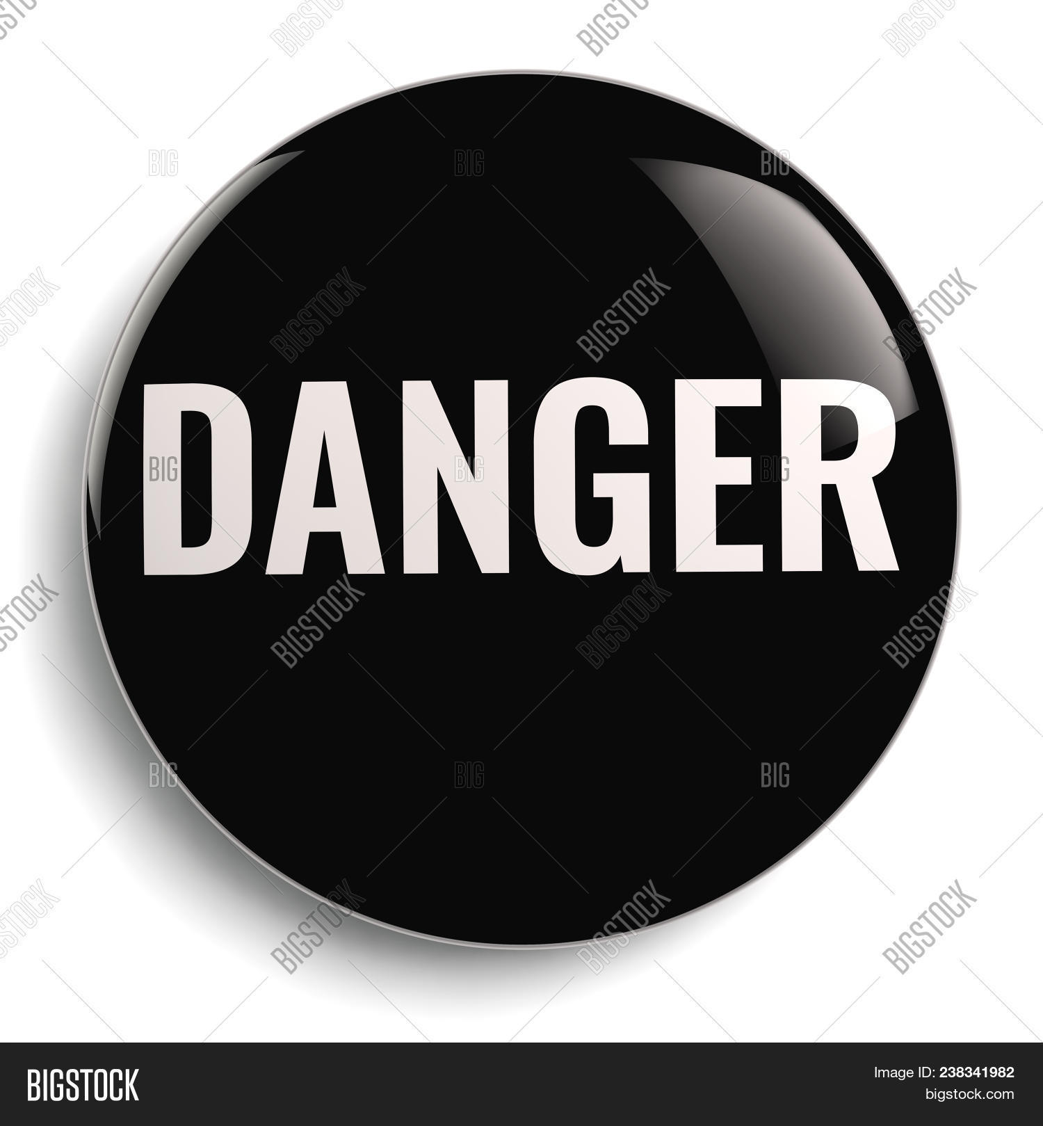 Danger Hazard Round Image & Photo (Free Trial) | Bigstock