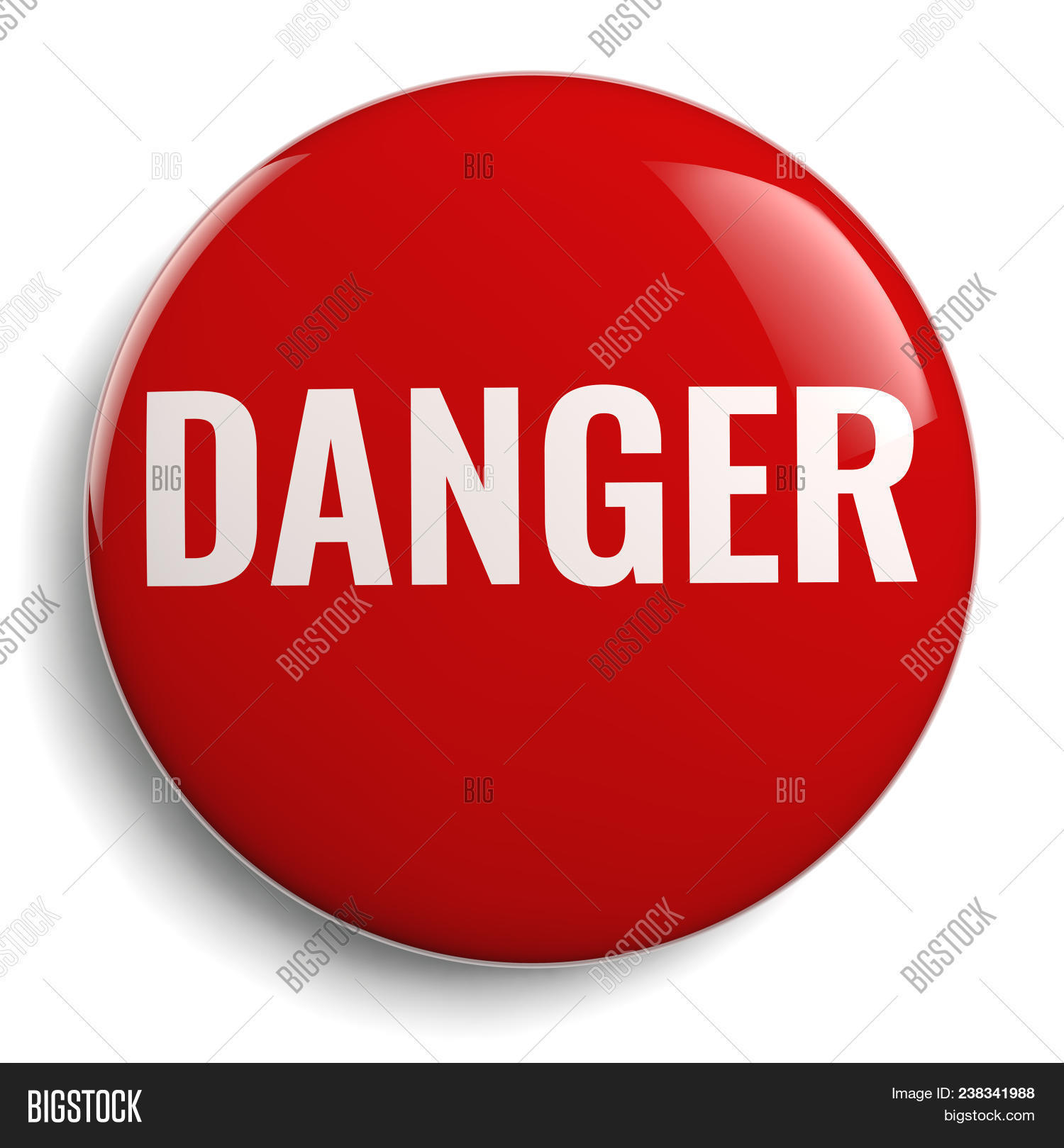 Danger Hazard Round Image & Photo (Free Trial) | Bigstock