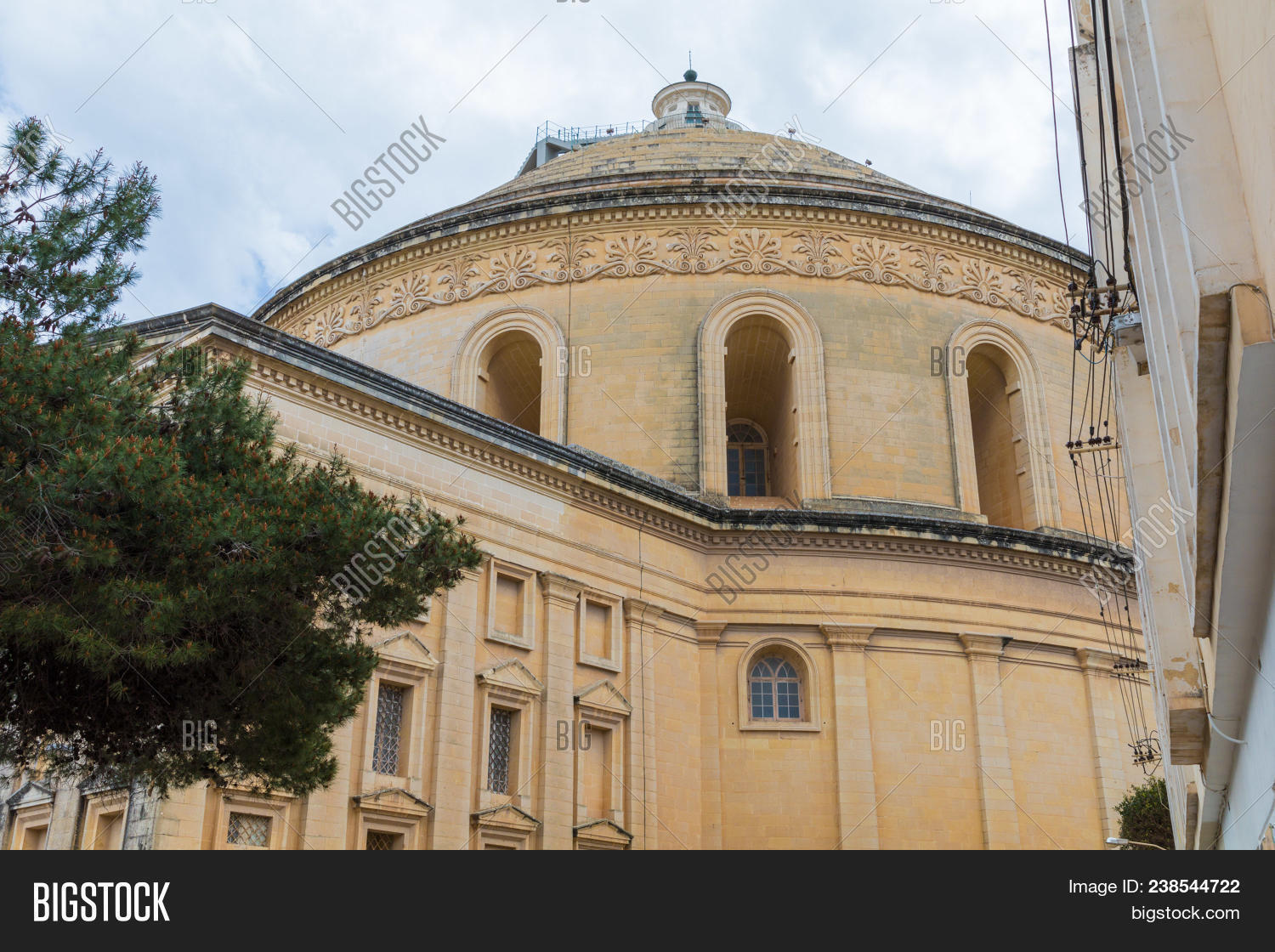 Mosta Rotunda Dome, Image & Photo (Free Trial) | Bigstock