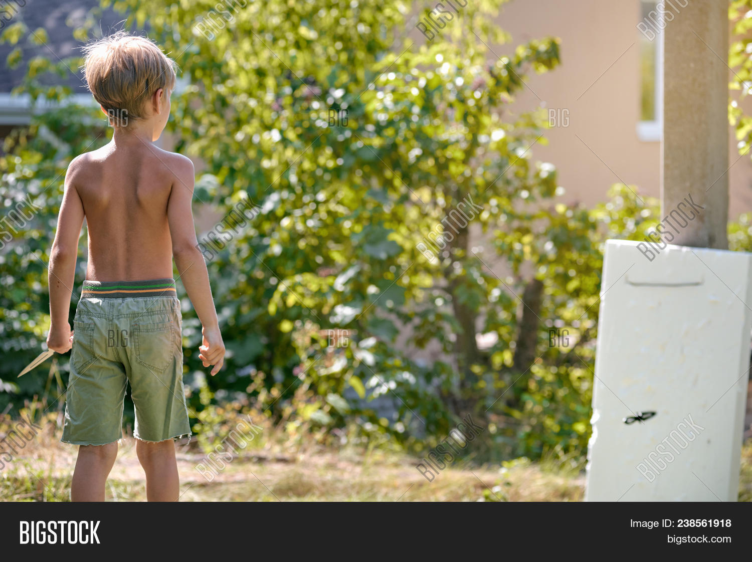 Back View Young Boy Image & Photo (Free Trial) | Bigstock
