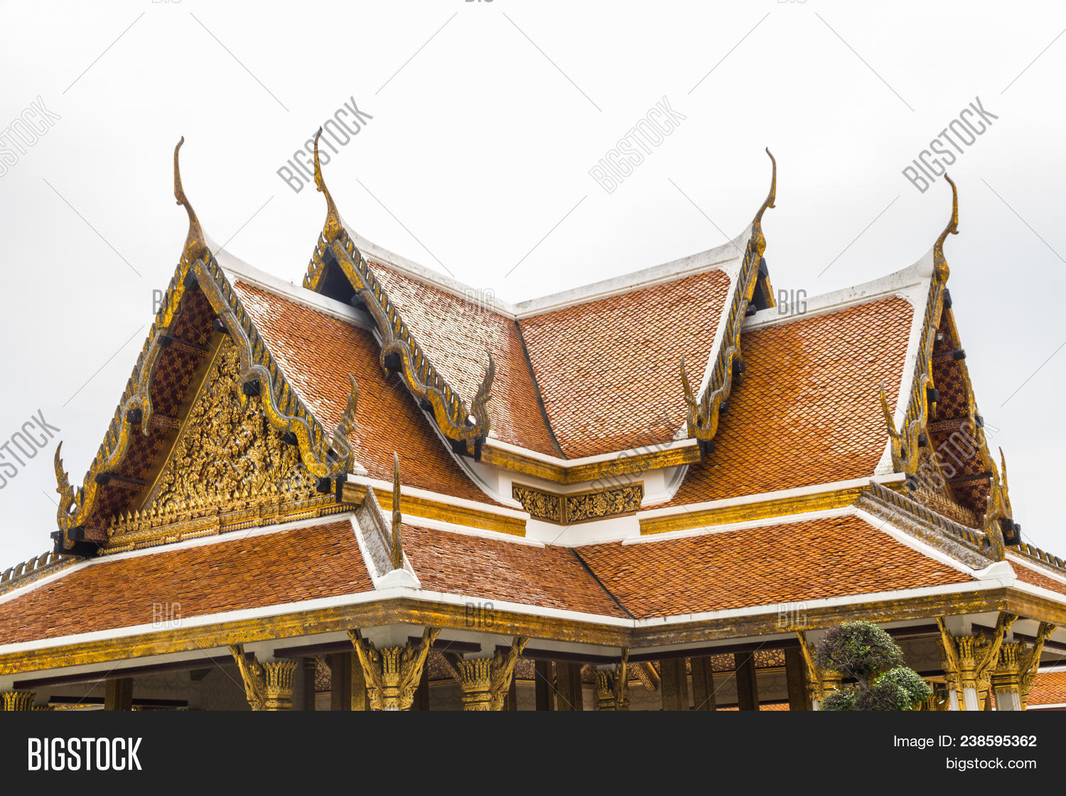Roof Cho Fa Finials On Image & Photo (Free Trial) | Bigstock
